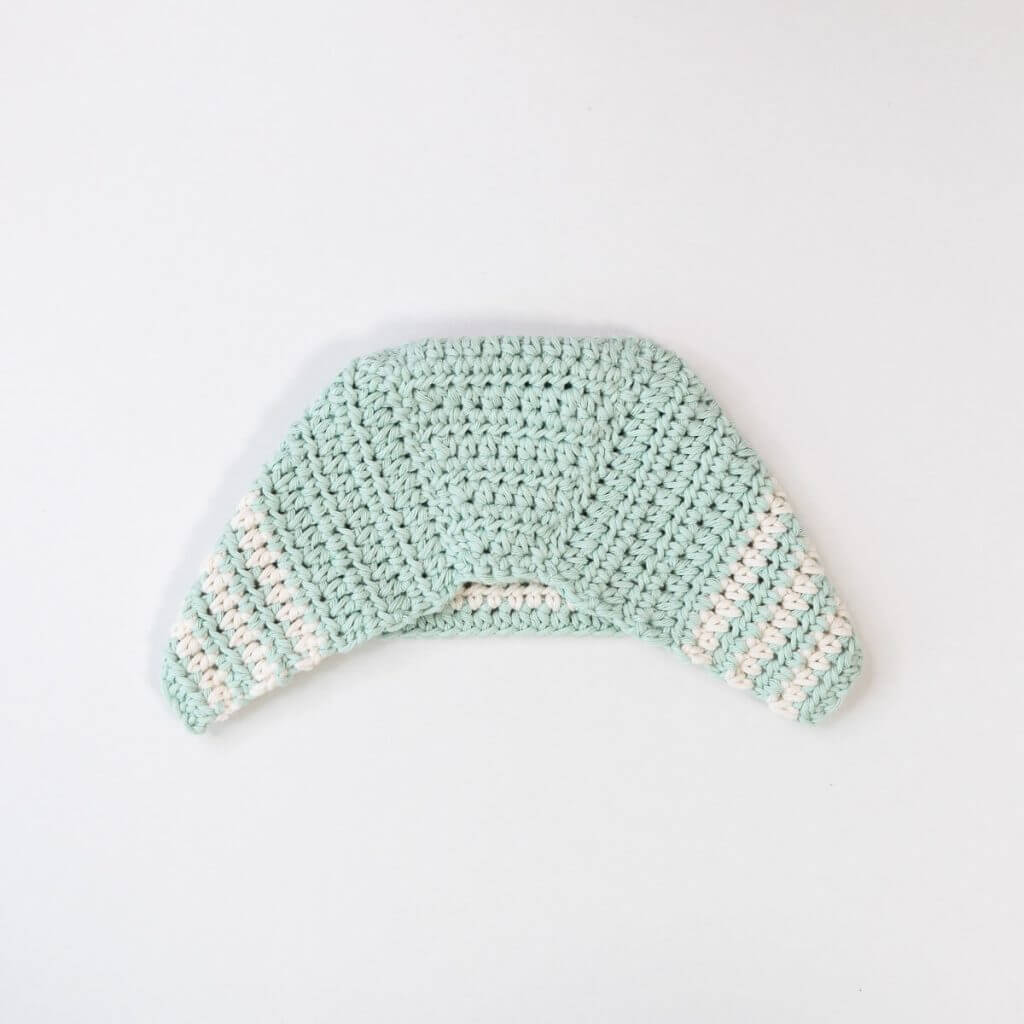 Calming Green - Crochet Baby Bonnet | Croby Patterns